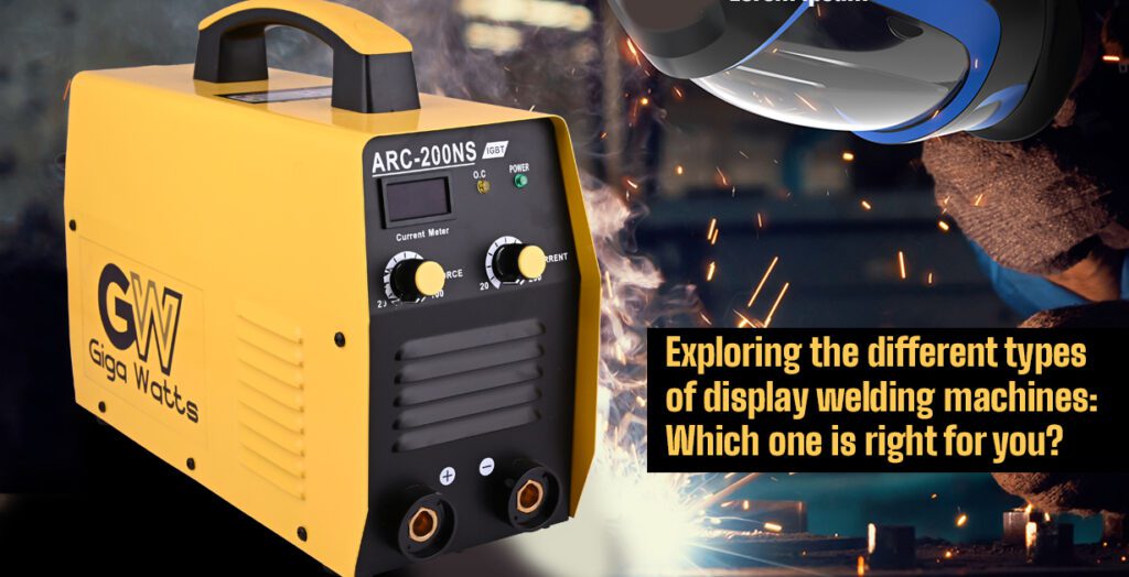 Exploring the different types of display welding machines: Which one is ...